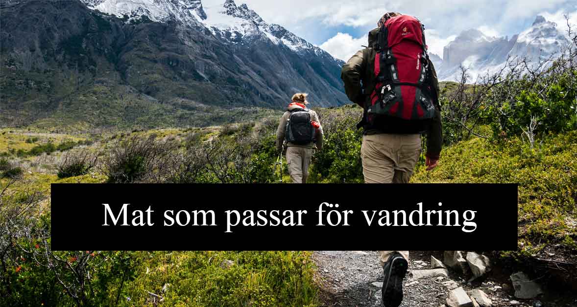 Mat som passar för vandring - Overlevnad.nu